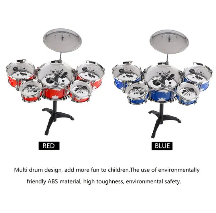 DHgate.com:Lightweight Mini ABS Stainless Steel Drum Set with Chair for ...