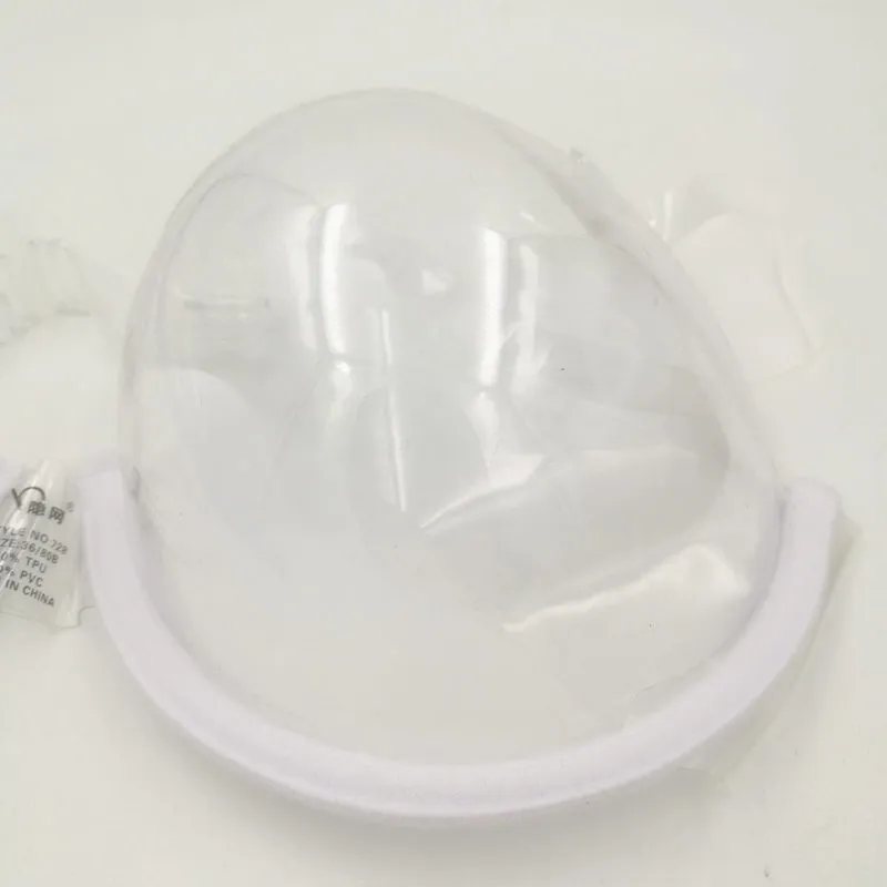 Women's Ultra Thin Transparent PVC Push Up Bra With Adjustable Straps ...