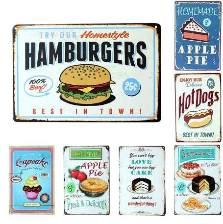 Retro Food Poster
