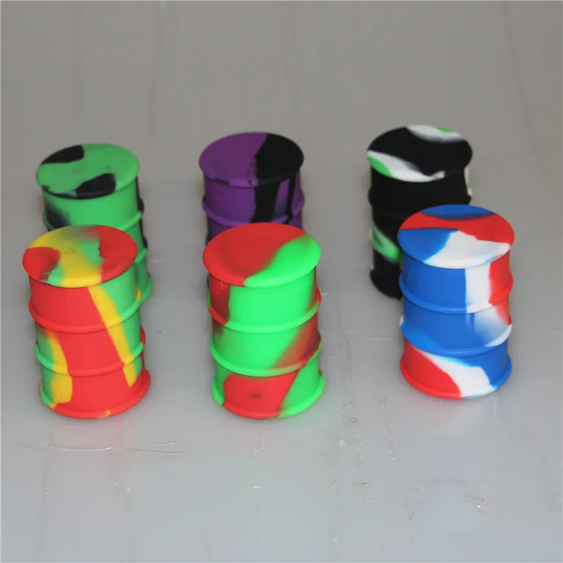 26ml Silicone Oil Barrel Container Large Dab Wax Jar Non Stick Silicone ...