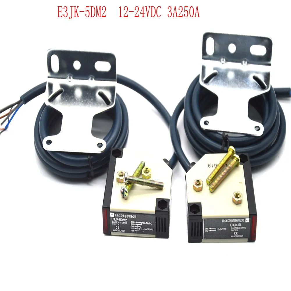 E3jk 5dm2 Diffuse Reflection Photoelectric Switch With Reflector Dc12