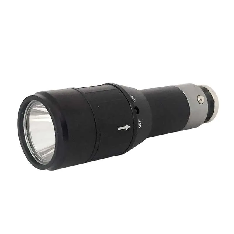 500 Lumens Cigarette Lighter Flashlight Torch Q5 Car Light Built In ...