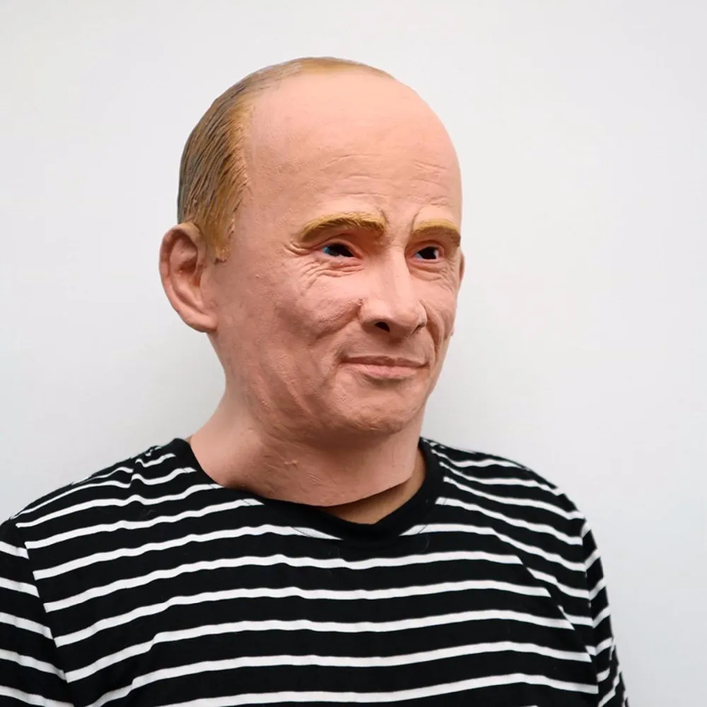 Realistic Natural Latex Putin Funny Mask For Cosplay, Halloween, And ...