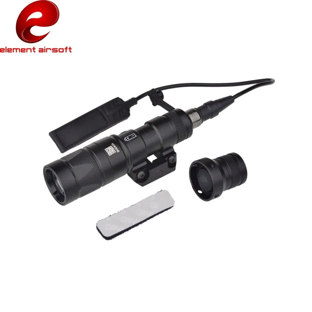 Compact SF M300W Mini Scout LED Flashlight 130 Lumens For AEG GBB M16 ...