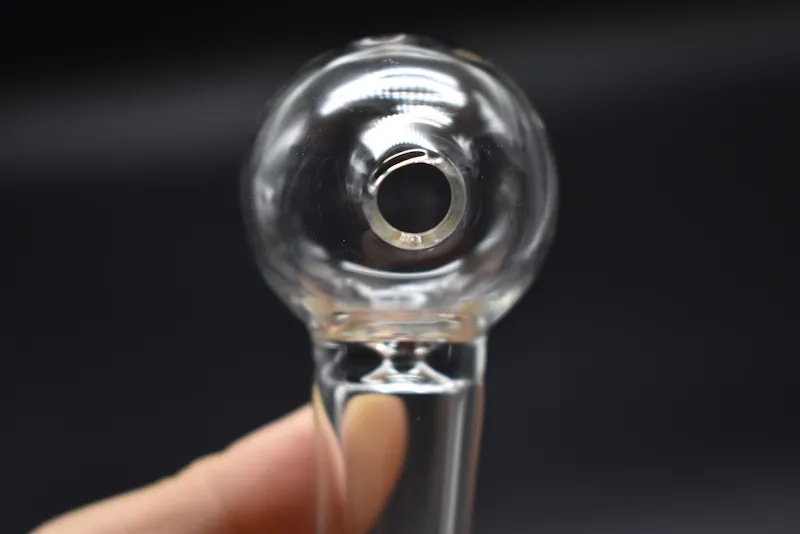 Glass Pipe Smoking Handle Pipes Curved Mini Smoking Pipes Hand Blown ...