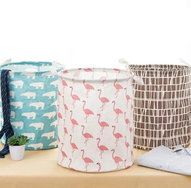 Waterproof Folding Laundry Basket For Sundries, Toys, And Clothes ...