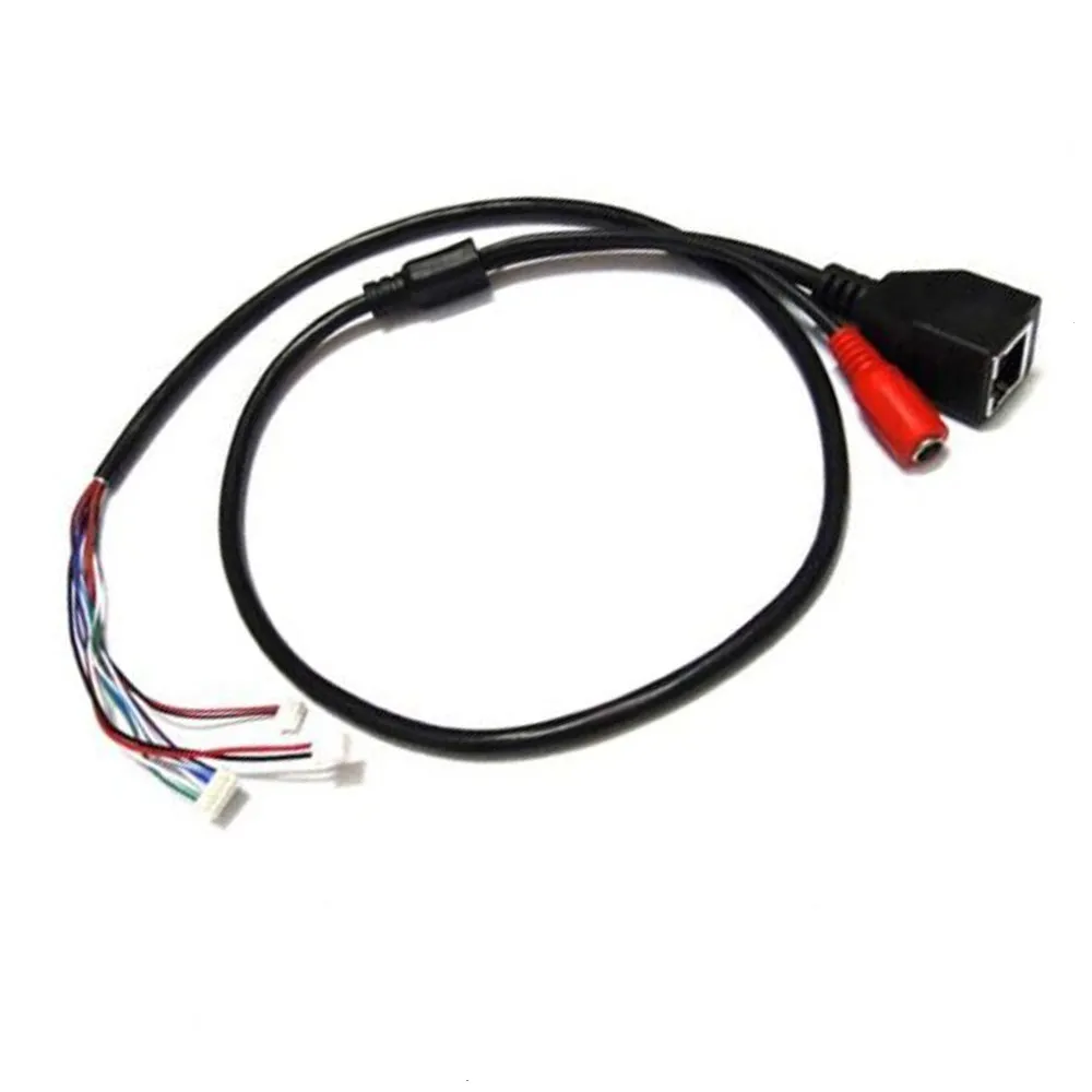 2-Pack CCTV Camera Cable Kit - DC Power & RJ45 Network Connection, IP ...