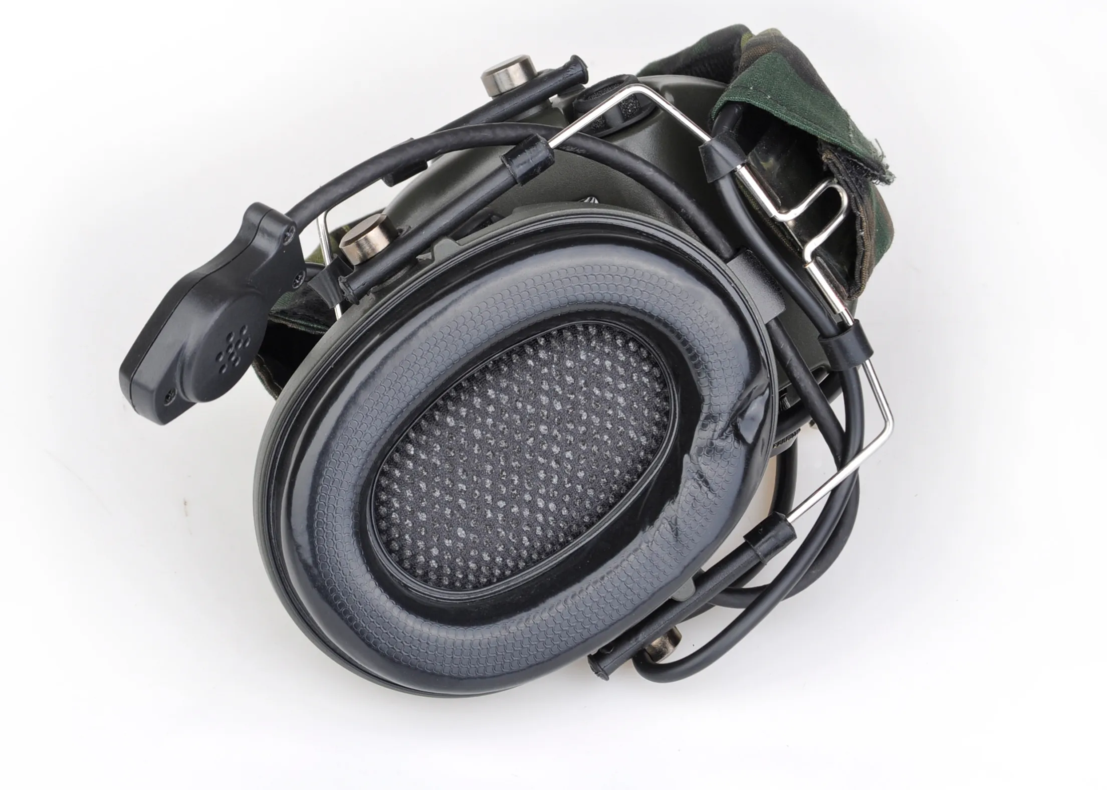 Tactical Ear Muffs Aviation Headset: Hi Threat Tier 1, Noise Canceling ...