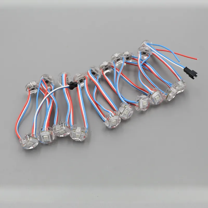 SMD Module LED Digital Pixel Light 20mm Addressable DC5V RGB LED, Full ...