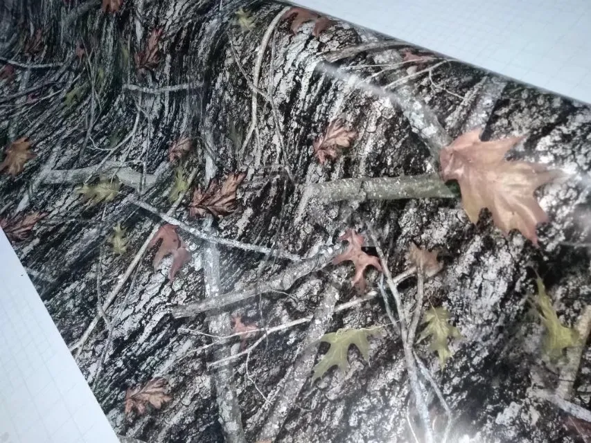 Matte & Gloss RealTree Camo Vinyl Wrap Sticker Mossy Oak Tree Leaf ...