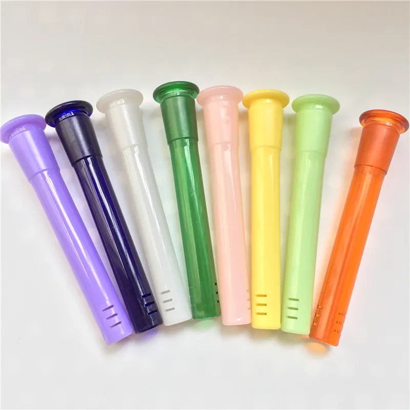 New 18mm Male To 14mm Female Downstem Diffuser With Colorful Plastic ...