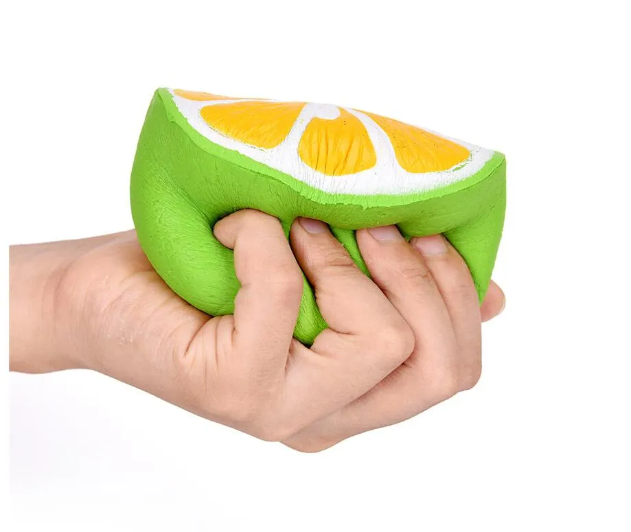 Jumbo Lemon Squishy: Cute Fruit Slow Rising Decoration, Stress Relief ...