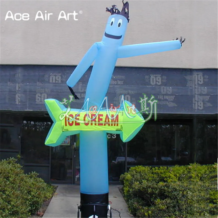 Wholesale Inflatable Air Dancer Wavy Men With Arms Up 13.2ft Tall ...