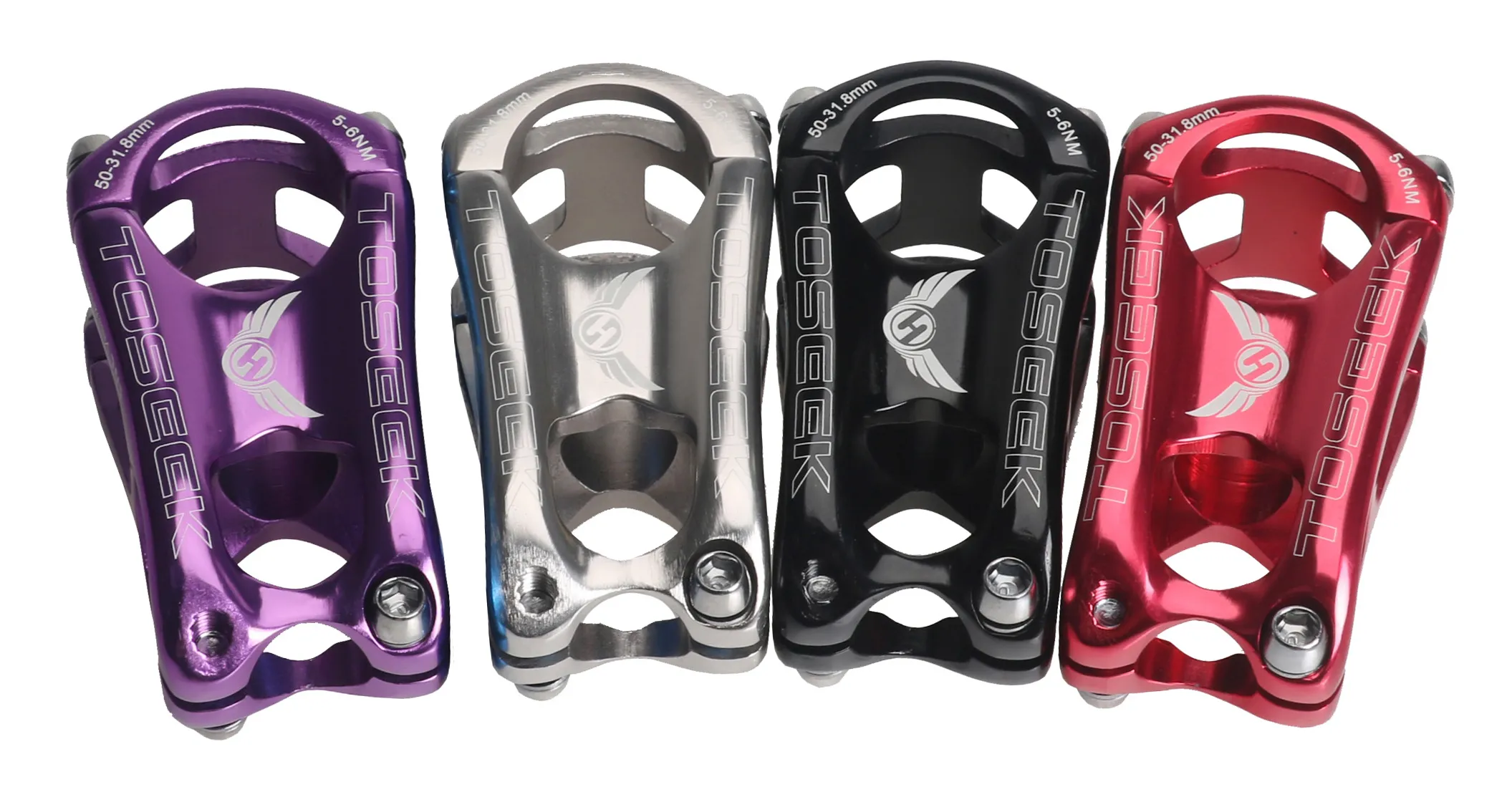 Ultra-Light 31.8mm Bike Stem - Short 50mm Aluminum Alloy MTB Road ...