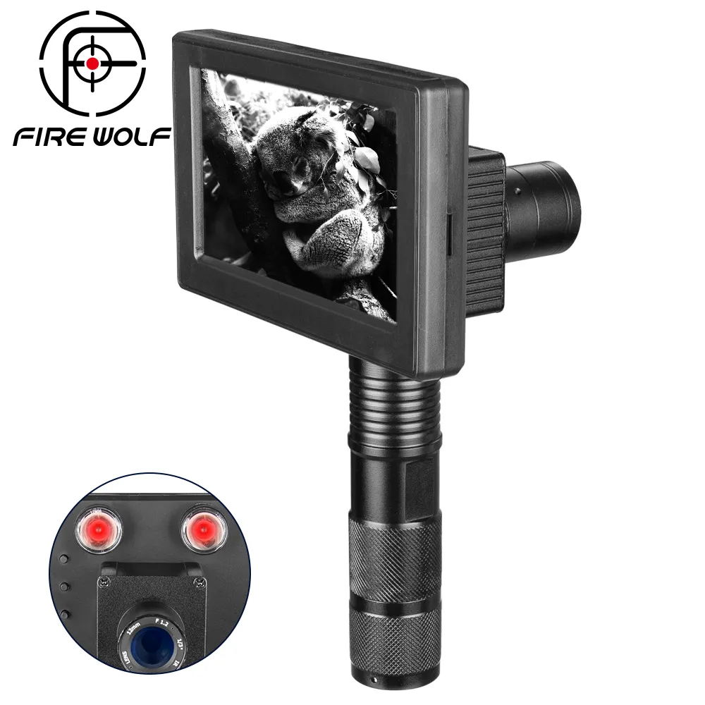 Handheld Night Vision 850nm Infrared LEDs IR Scope Cameras Outdoor 0130 ...