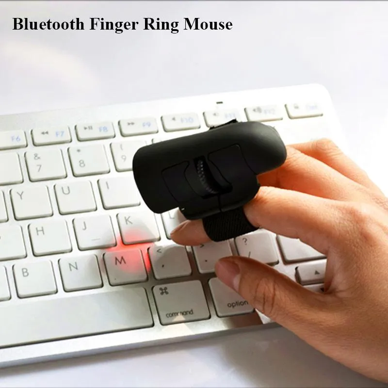 DHgate.com:2024Wireless Finger Mouse, Bluetooth Wearable 3D Optical ...
