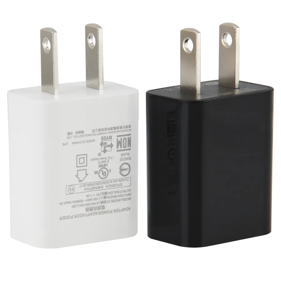1A 5V Universal Usb Power Adapter Wall Adapter For Samsung, LG, HTC ...