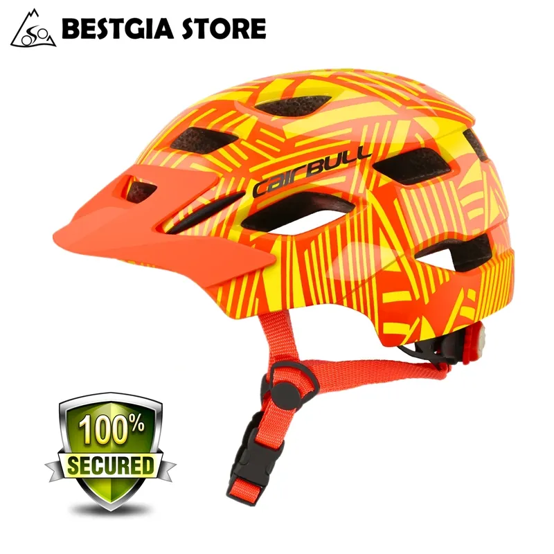 DHgate.com:Colorful Kids Cycling Helmet with Taillights for Safe Bike ...