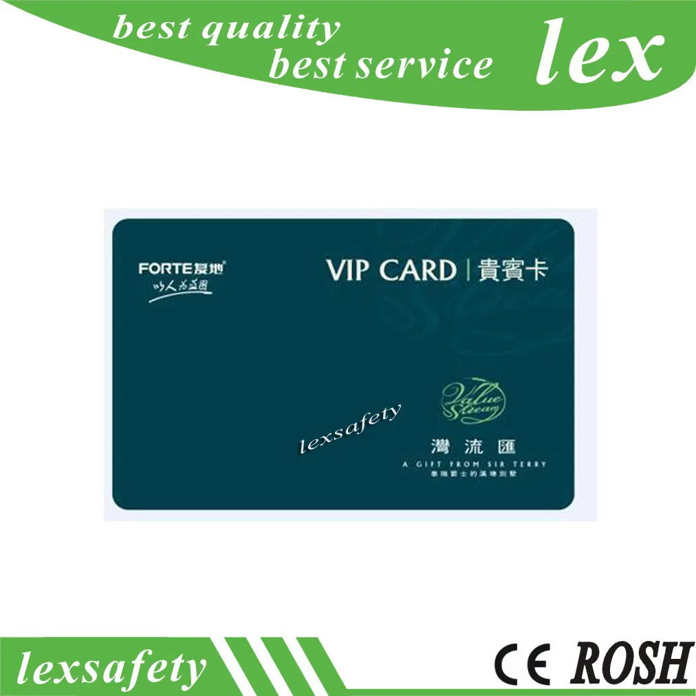 100 Pack PVC Business Cards 0.76mm Thick, Rounded Corners, Plain White ...