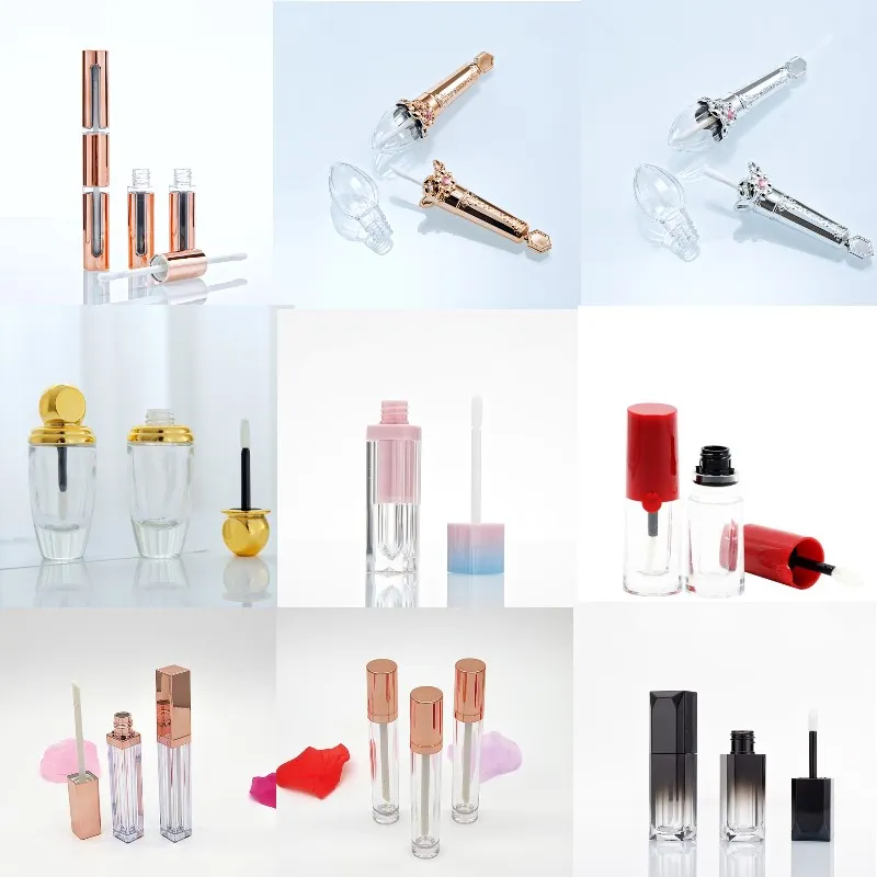 Fast Shipping Mini Sample Empty Lipgloss Tube For Lip Gloss, Lip Balm ...