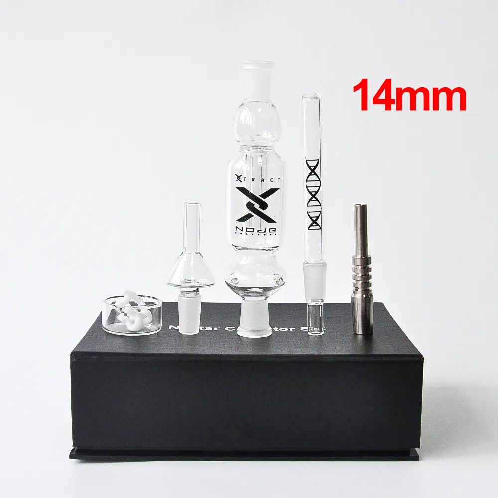 10mm 14mm 18mm Nectar Collector Micro NC Kit Both Real Quartz Tip ...