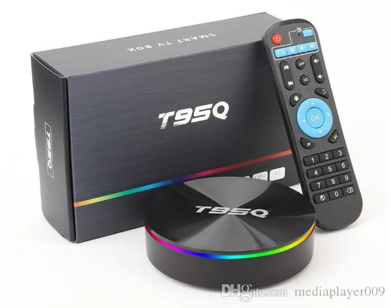 T95 Android Box 4GB+32GB Amlogic S905X3 Quad Core 2.4G/5GHz WiFi BT ...