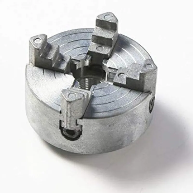 Mini Lathe Accessory: Four Jaw Chuck, M12x1mm Threaded Back, 18 65mm ...
