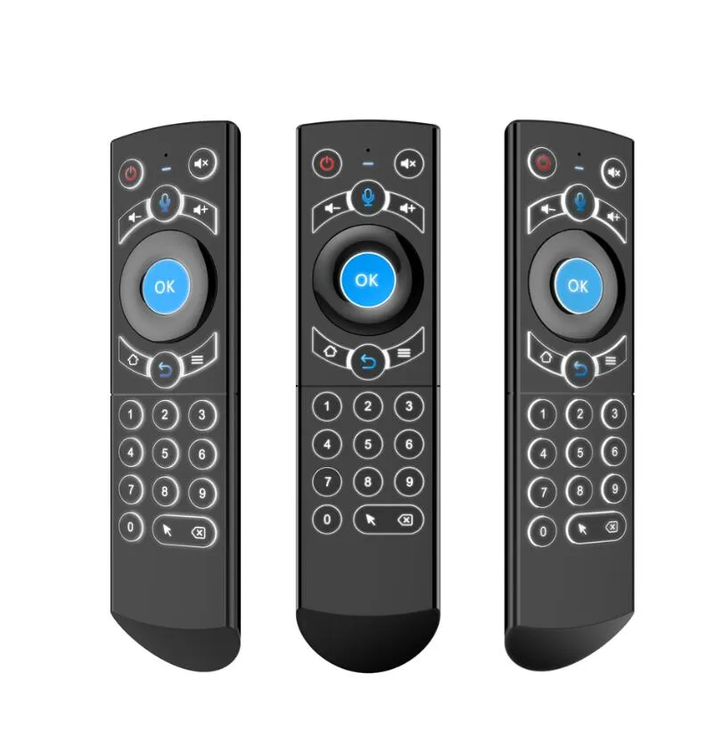 Premium 2.4GHz Air Remote Mouse - Wireless Gyro Voice Control for Smart ...