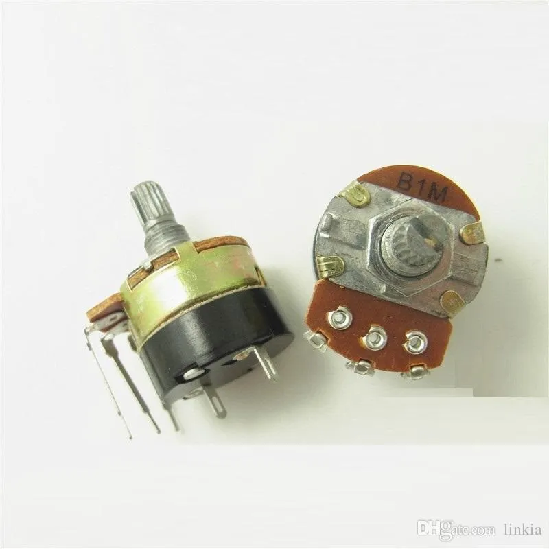 Wholesale WH138 Single Three Pin 12 Volt Potentiometer B1M B105 With ...