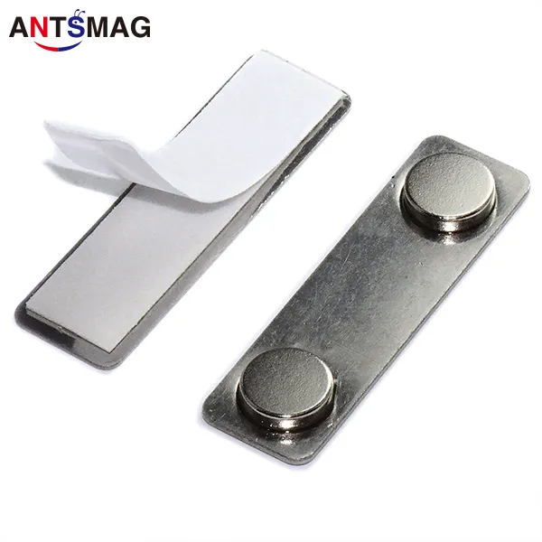 Magnetic Name Tag Holder w/ Clear Cover - 10 Pack ID Badge Holder, Blue ...