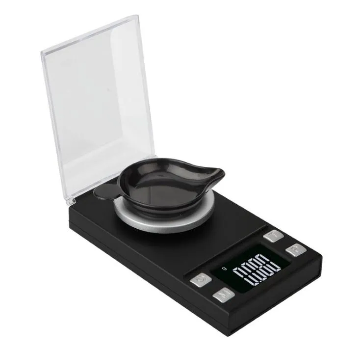 High-Precision 0.001g Digital Scale - 10g/20g/50g/100g Options, LCD ...