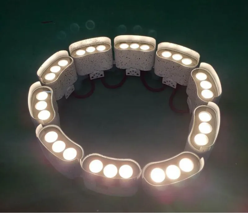 RGB LED Flood Light - Round Outdoor Tree Lights, Color Changing ...