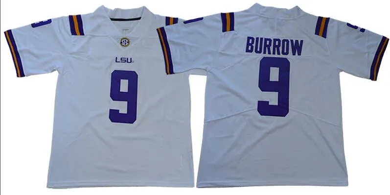 2020 LSU Tigers Jerseys 9 Joe Burrow, 125th, 3 Odell Beckham Jr., 7 ...