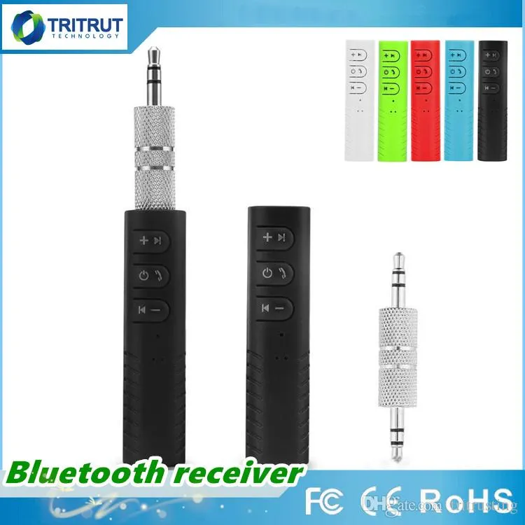 BT2 Mini Bluetooth Receiver Car AUX Audio Wireless Receiver Adapter ...