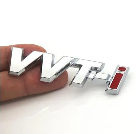 Vvti Logo VVT I Metal Emblem For Cars Black | Daraz.pk