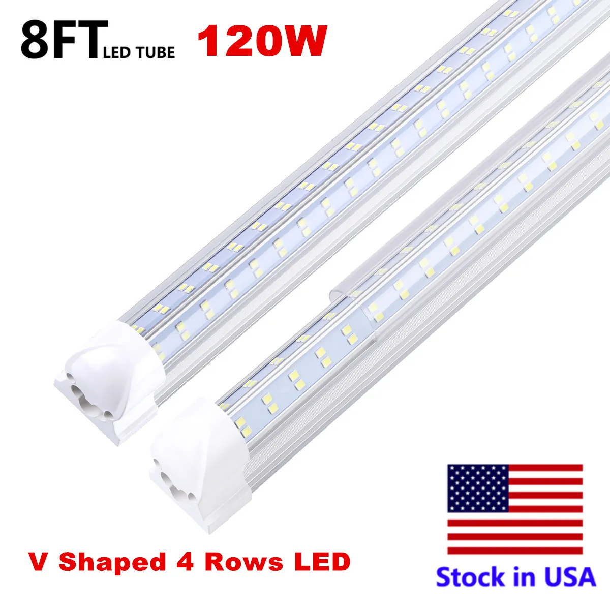 LED Cooler Door T5 Led Tube 4ft V Shaped 8FT, 4FT 8FT Sizes, T8 56W/72W ...