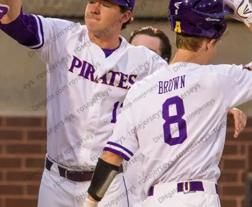 Mit8 Custom East Carolina Pirates 2019 ECU Baseball Any Name Number ...