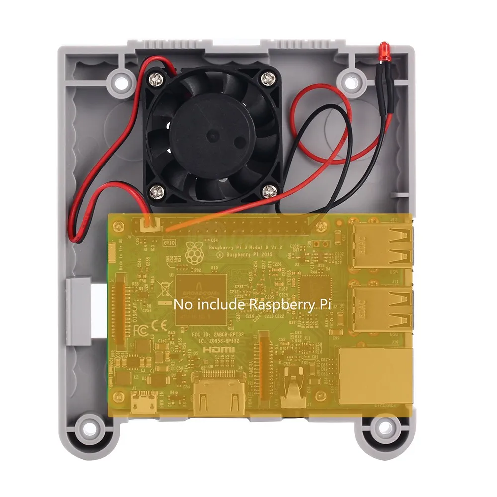 Retro Raspberry Pi Case - SNESPi NES Style Enclosure for Raspberry Pi 3 ...