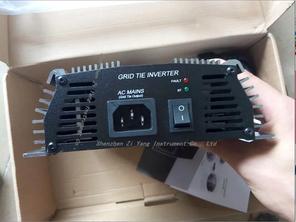 600W Grid Tie Inverter - High Efficiency Solar Power Inverter, DC 10.5 ...
