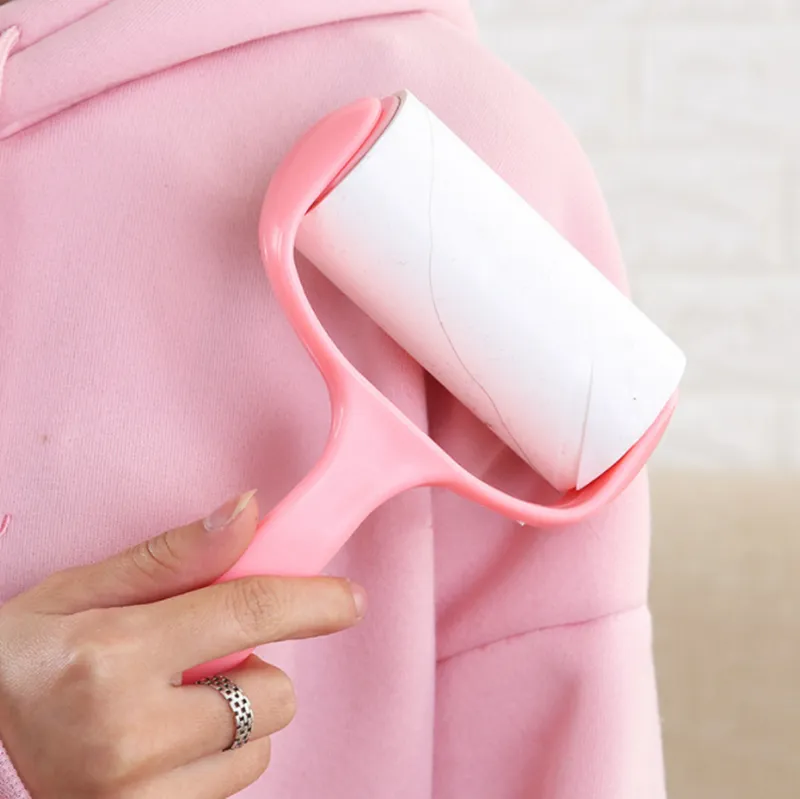 Rotating Lint Dust Sticking Roller For Clothes Dust Catcher Carpet ...