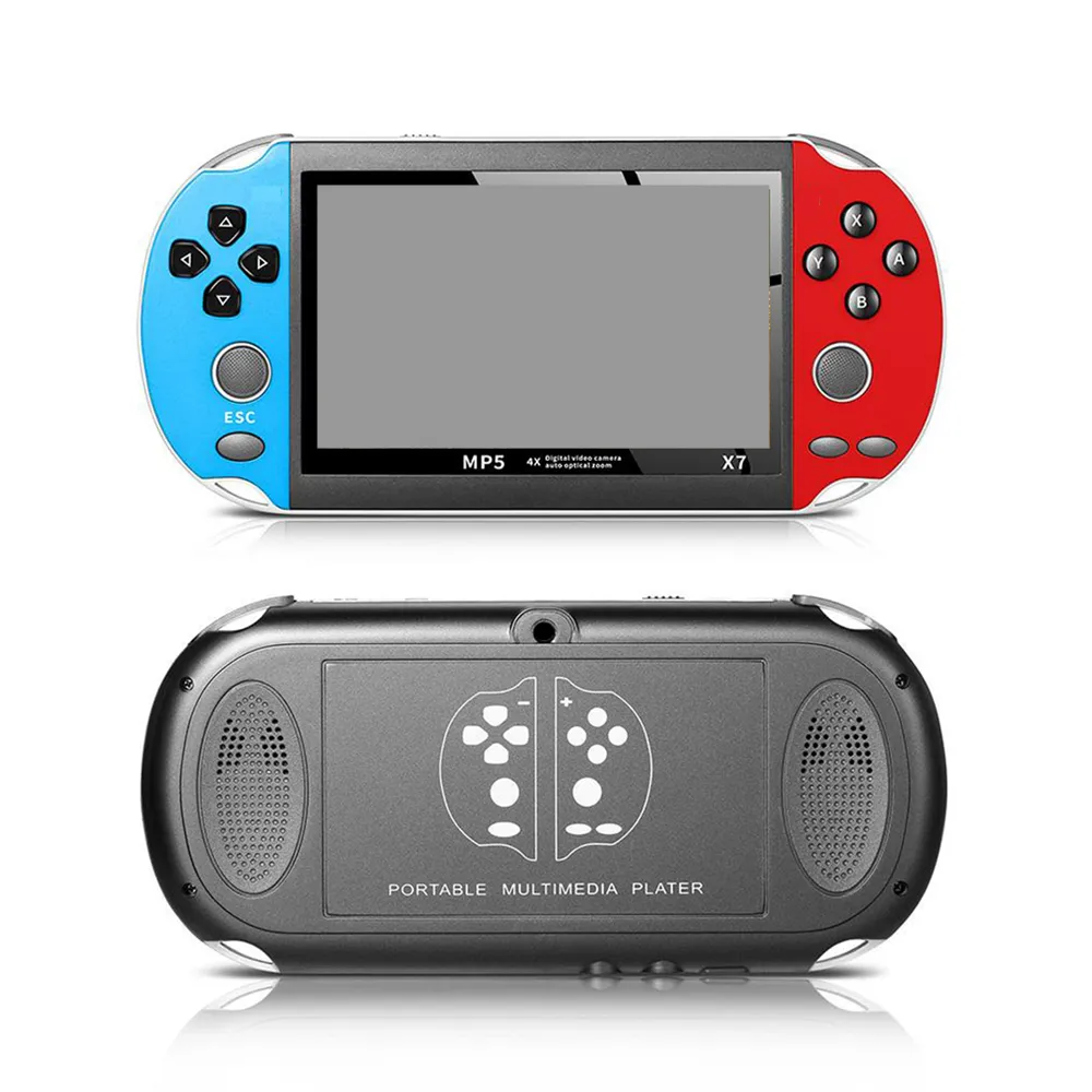 X7 Handheld Game Console 4.3 Pulgadas Pantalla MP5 Player Videojuegos ...