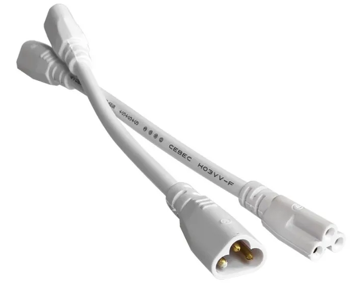 20cm T5 T8 LED Tube Extension Cord Male Female Electrical Connectors ...