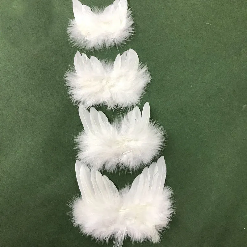 Angel Feather Wings For Crafts White Mini Angel Wings, DIY Party Gift ...