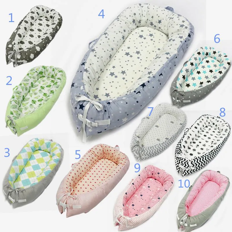 DHgate.com:Multifunctional Baby Nest Bed: Breathable Cot with Bumper ...