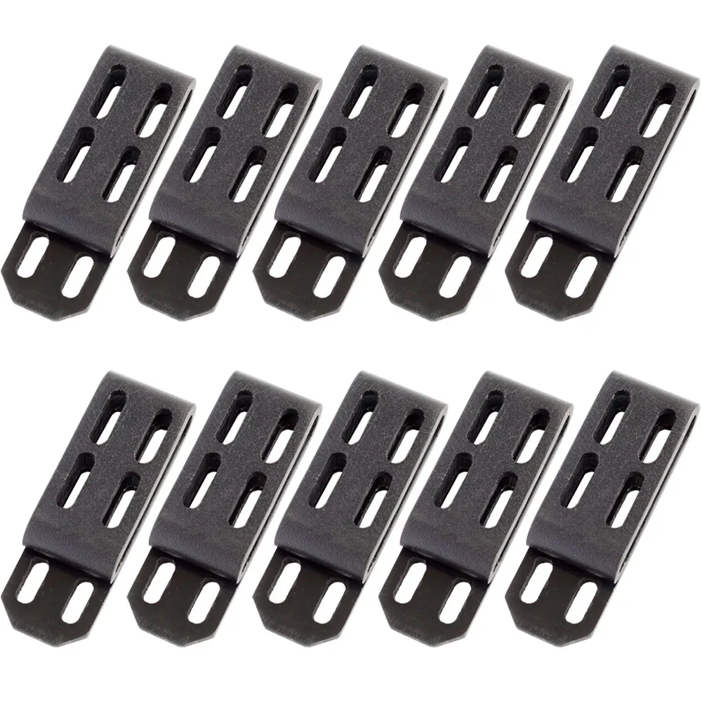 Secure Ex C Clip Belt Loops, 3.0mm Kydex Sheet Belt Clips For DIY Knife ...