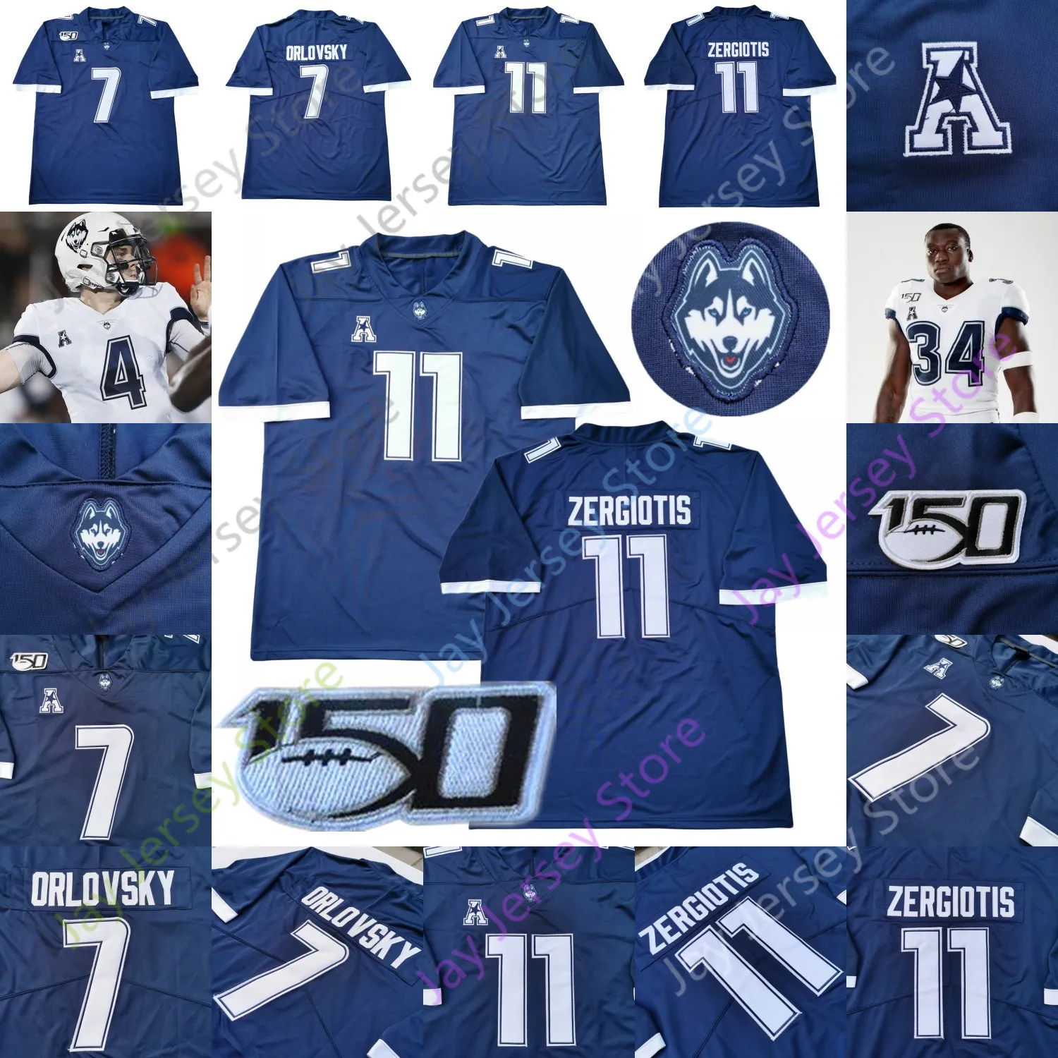 Custom Football Jerseys: College Team Inspired Replica Jersey ...
