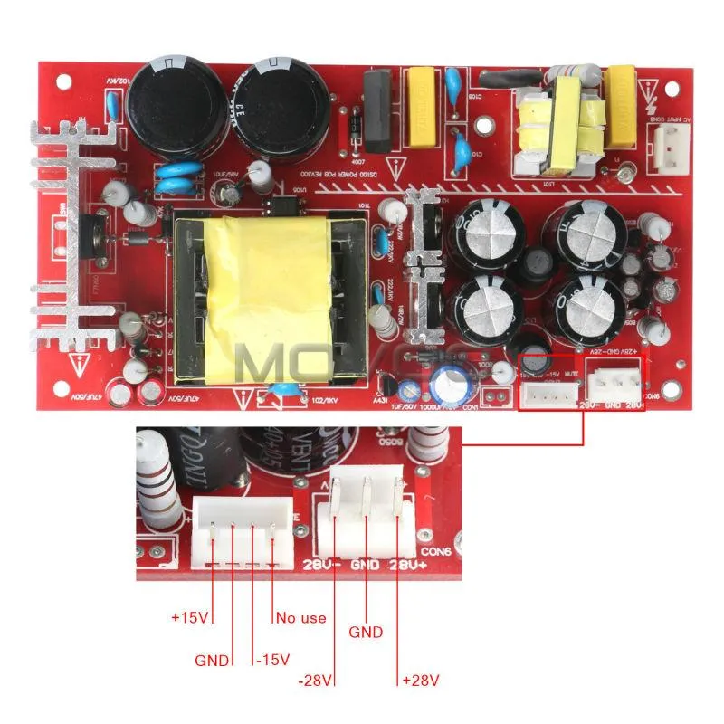 Switching Power Supply: AC 110 220V To 15V/25V 200W Dual Voltage ...
