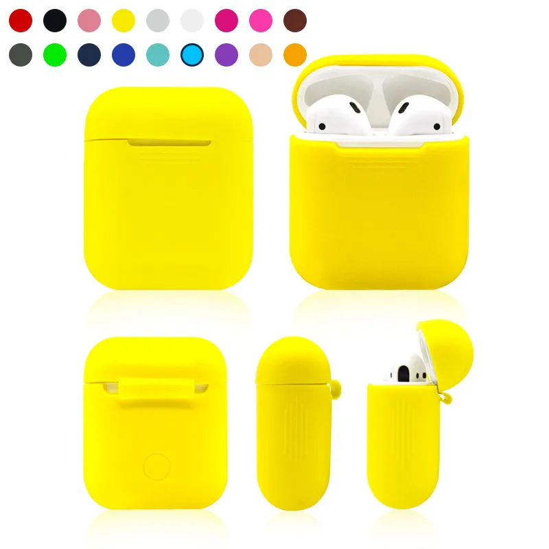 For Apple Airpods Cases TPU Silicone Soft Ultra Thin Protector Airpod ...