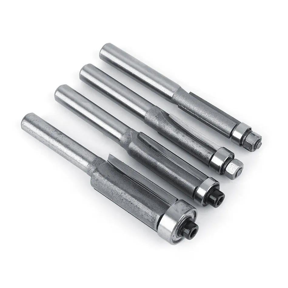 Carbide Router Bit Set: Premium Quality Trimmer Bits with 1/4'' Shank ...