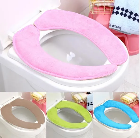 Home Bathroom Accessories Pad Toilet Seat Covers Repeatedly Washed The Toilet Seat Cushion Single Piece Set J45 From 2 69 DHgate
